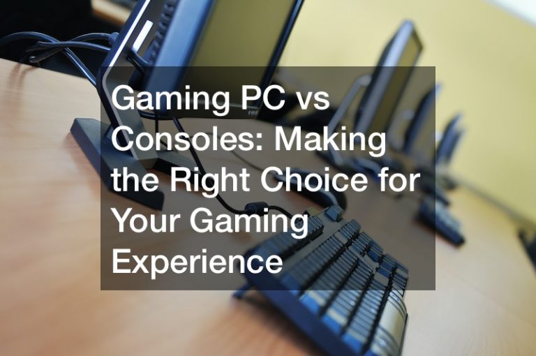Gaming PC vs Consoles Making the Right Choice for Your Gaming ...
